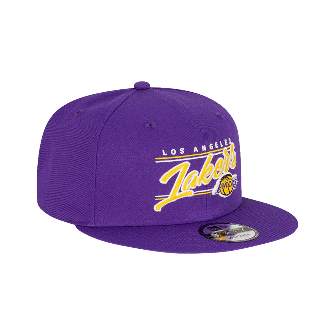 New Era Los Angeles Lakers Script 9Fifty Snapback Cap – TITAN