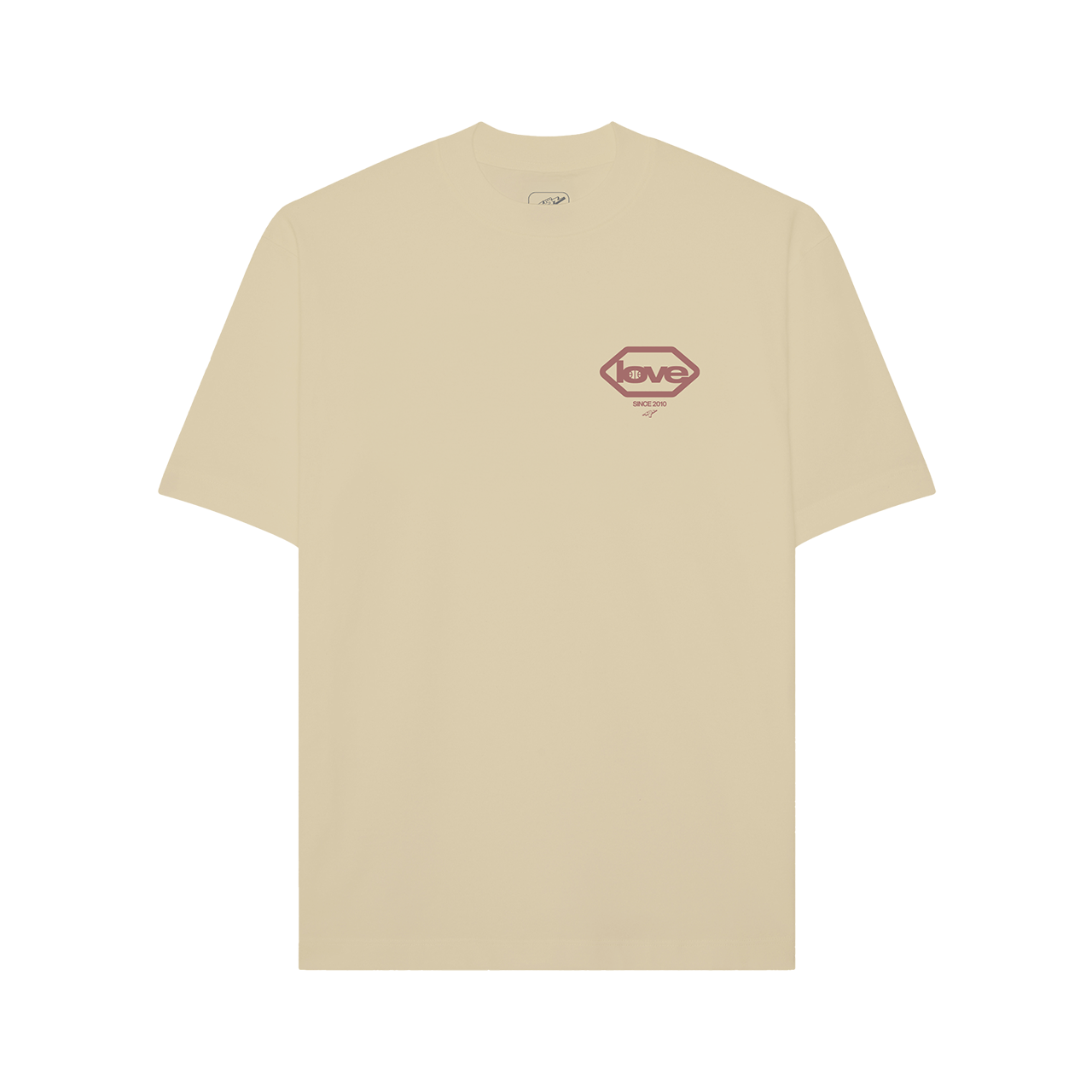 Titan Love Tee - Cream | Black
