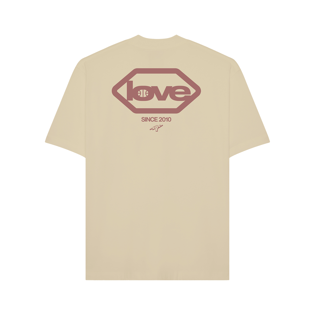 Titan Love Tee - Cream | Black